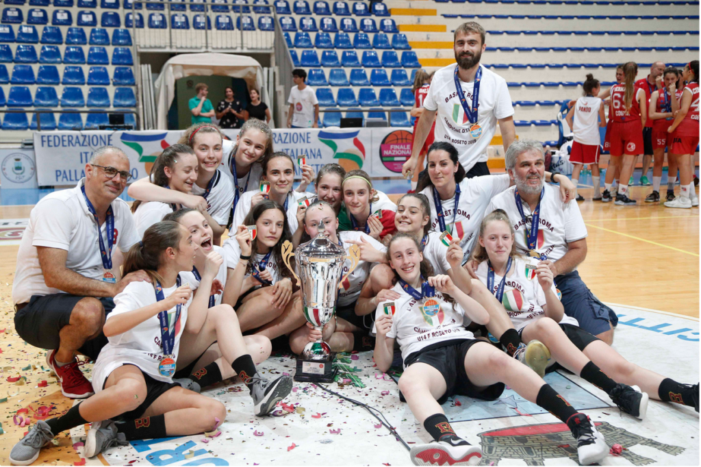 Basket Roma Campione d'Italia Under 14 Femminile, battuta Costa Masnaga 64-62 - Giovanile - FIP ...